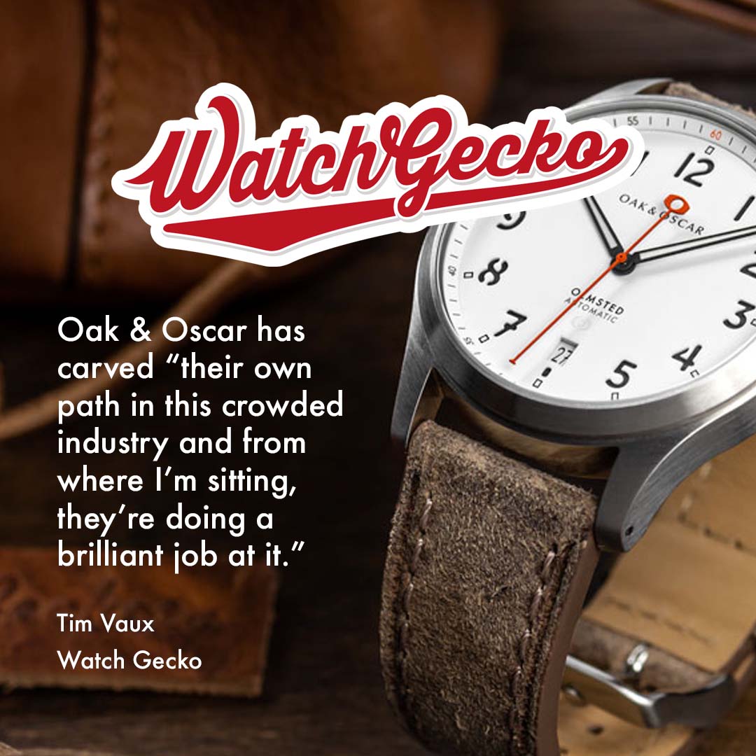 IN THE NEWS: "…tastefully executed and the watch is wonderfully design