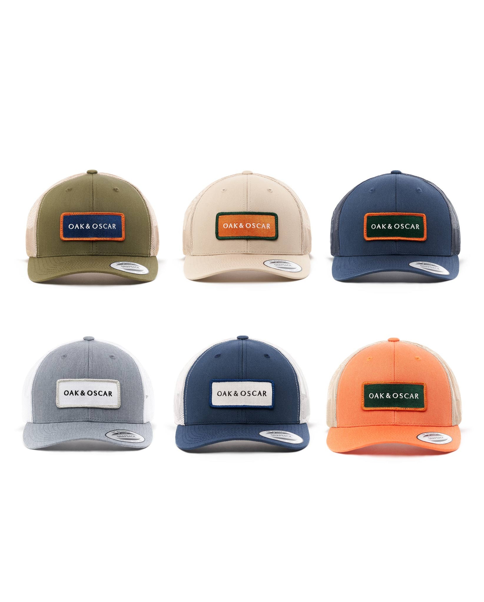 Merchandise | Oak & Oscar | Hats, Shirts, and Accessories