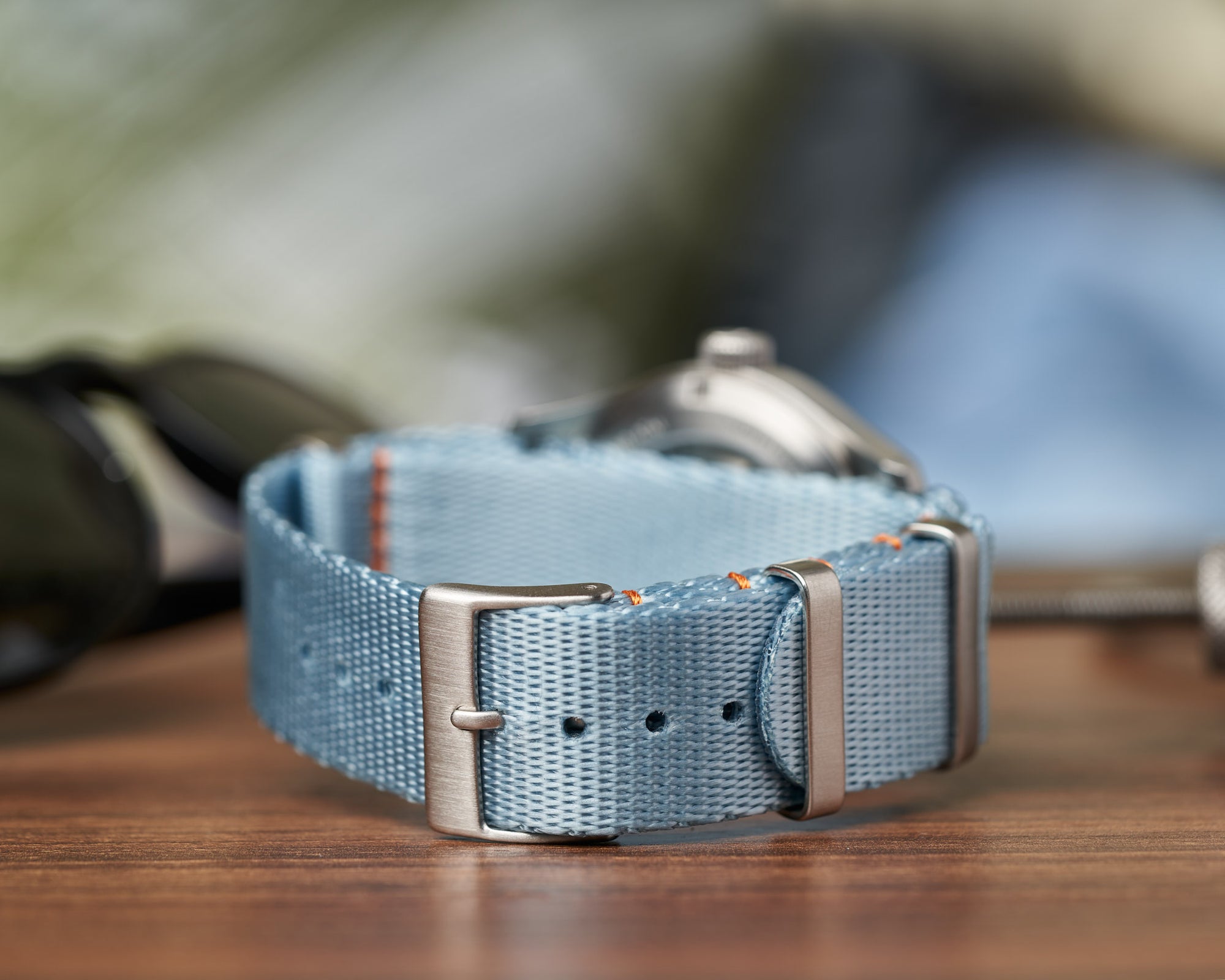 Ice Blue Nylon Strap - 20mm
