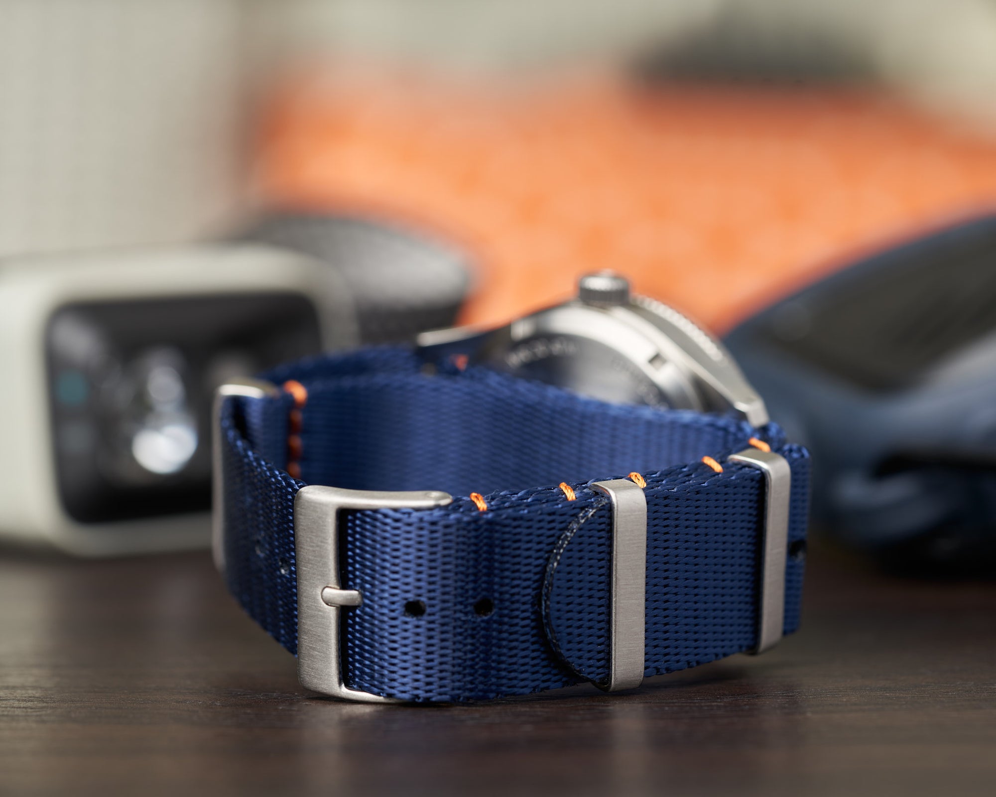 Navy Blue Nylon Strap - 20mm