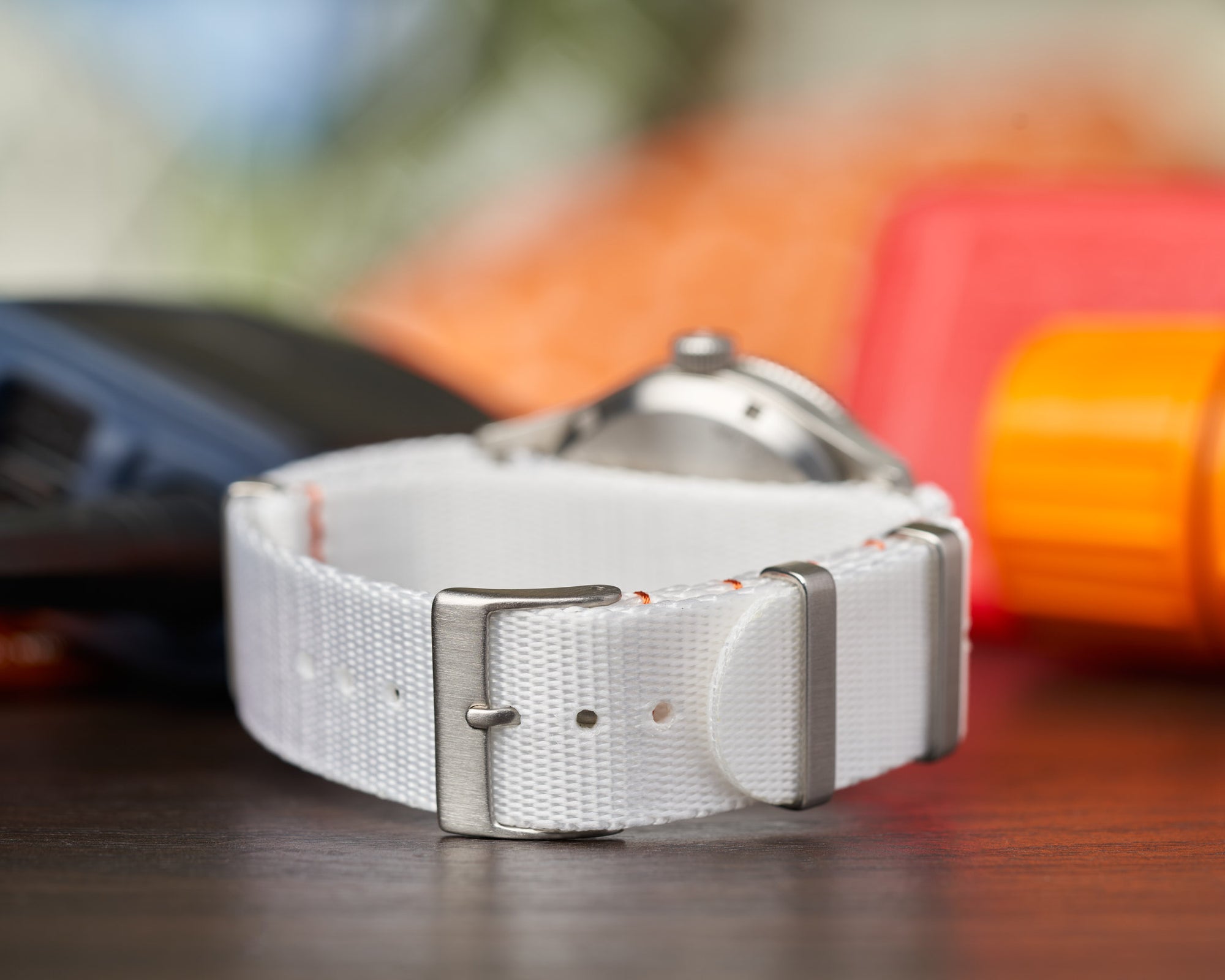 White Nylon Strap - 20mm